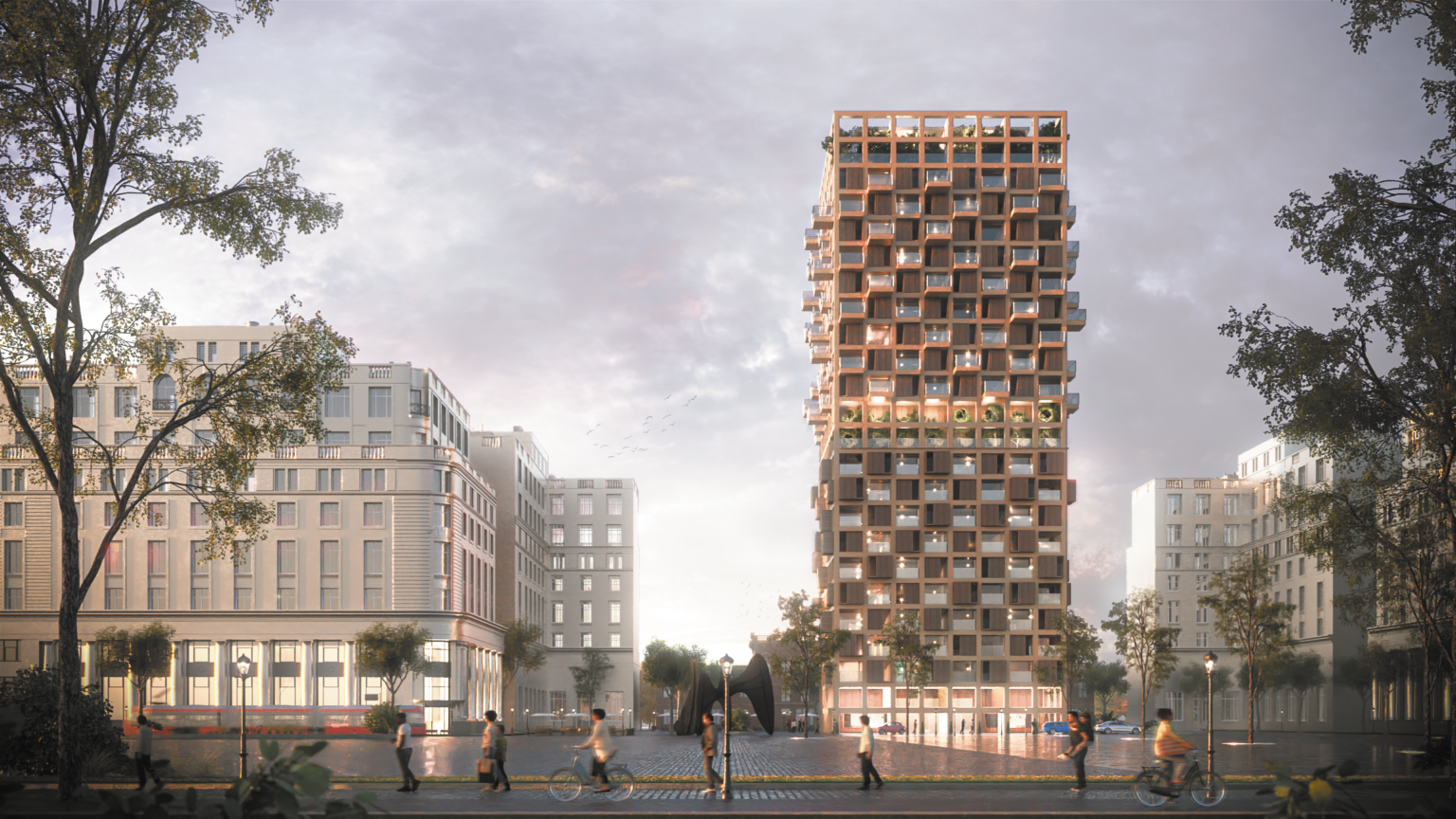 CUBE Tower van Wubben.Chan biedt oplossing woningtekort - BOEM